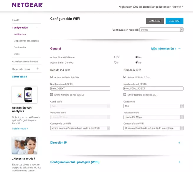 NETGEAR EX7500 Nighthawk X4S: Analyse av denne Wi-Fi Mesh-repeateren 25576_36