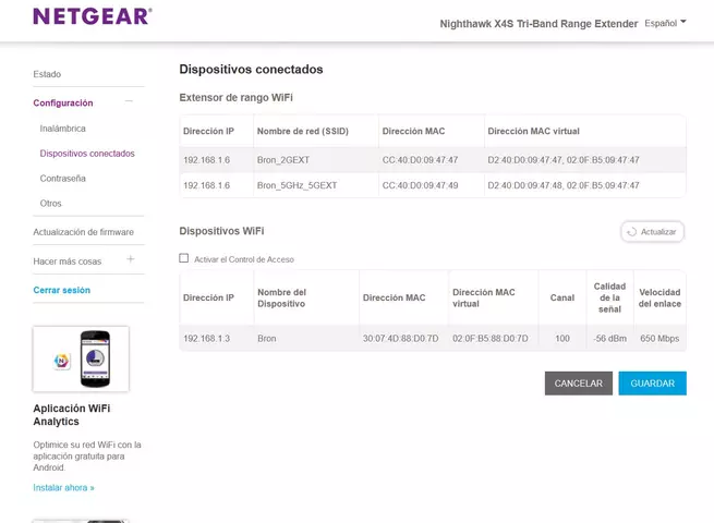 NETGEAR EX7500 Nighthawk X4S: Analyse dieses WLAN-Mesh-Repeaters 25576_39