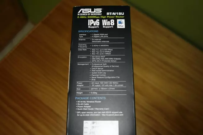 ASUS RT-N18U N600: Reviżjoni ta' dan ir-router newtrali b'portijiet Gigabit u USB 3.0 25584_11