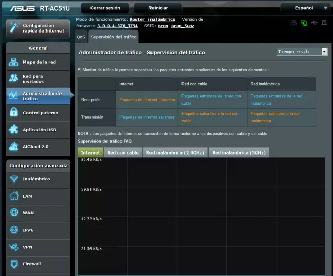 ASUS RT-AC51U: Analyse av denne nøytrale ruteren med Wi-Fi AC750 25585_56