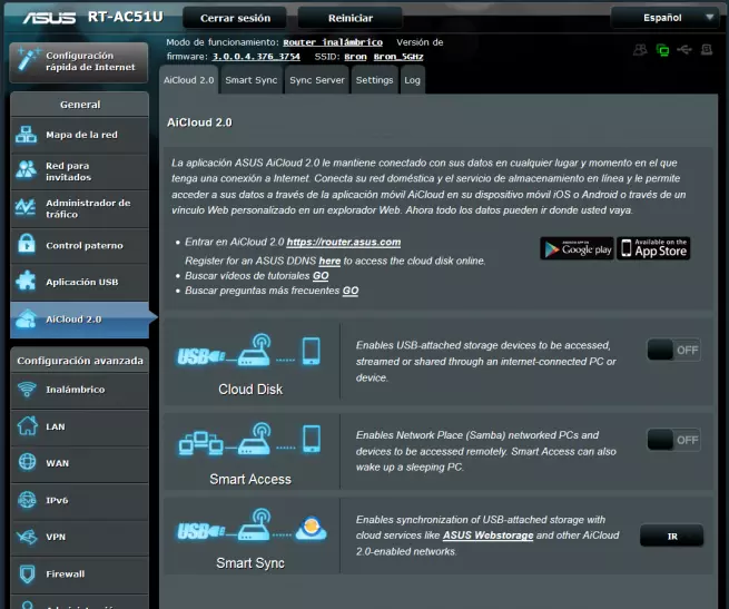 ASUS RT-AC51U: Analyse av denne nøytrale ruteren med Wi-Fi AC750 25585_58