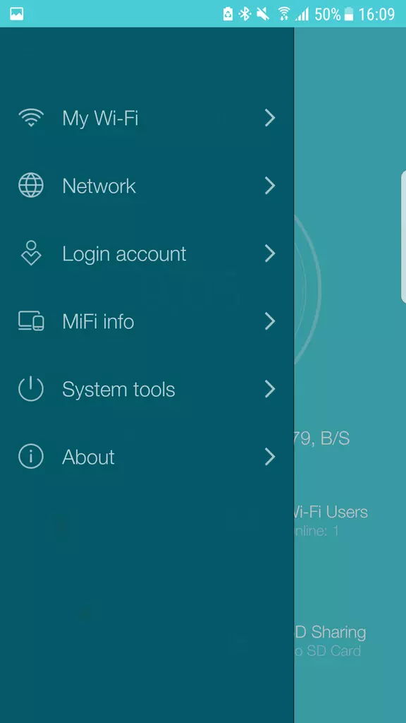 TP-Txuas tpMiFi: Kev tshuaj xyuas ntawm cov app no los tswj 3G / 4G MiFi routers 25592_9