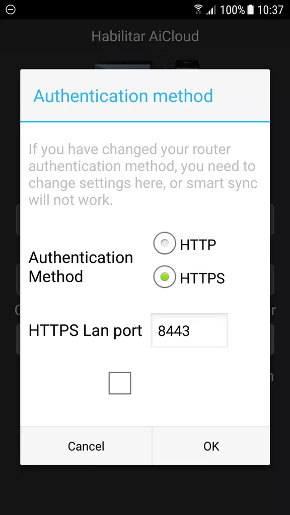 ASUS AiCloud-app: Analyse af denne applikation til ASUS-routere 25593_10