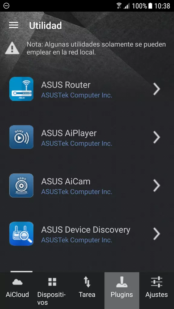 ASUS AiCloud App: Pagsusuri ng application na ito para sa mga ASUS router 25593_18