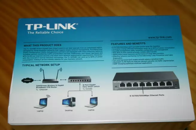 TP-LINK TL-SG108E: Анализ на този управляван комутатор с 8 Gigabit Ethernet порта 25594_35