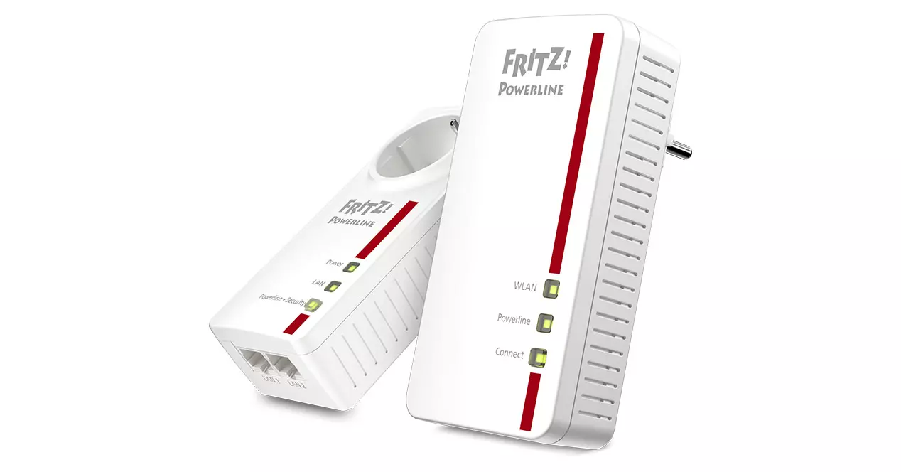 FRITZ!Powerline 1260E WLAN komplekts: šo PLC ar Wi-Fi maiņstrāvas pārskats