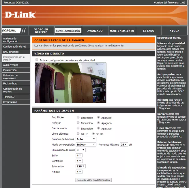 D-Link DCS-2210L: ഫുൾ HD 1080p റെക്കോർഡിംഗുള്ള ഈ ക്യാമറയുടെ വിശകലനം 25607_48