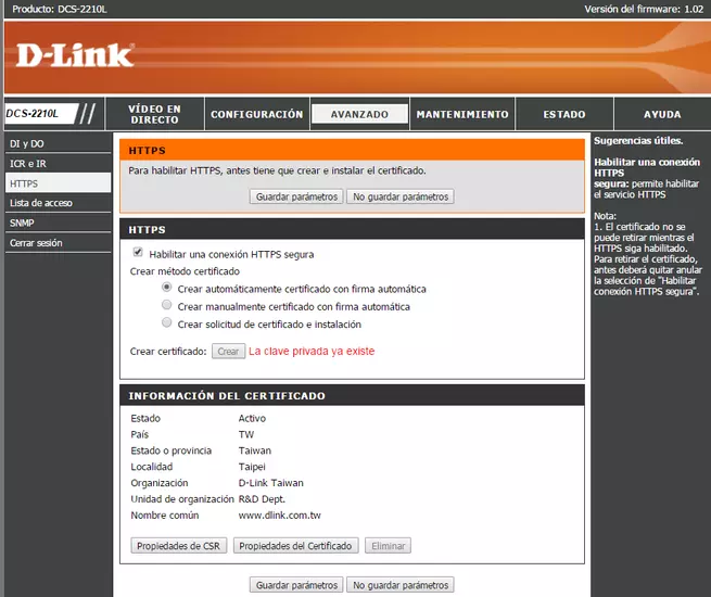 D-Link DCS-2210L: Analizo de ĉi tiu fotilo kun Full HD 1080p registrado 25607_61