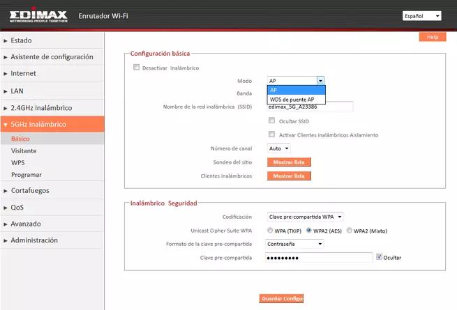 Edimax BR-6208AC V2: Tinjauan ngeunaan router Wi-Fi AC750 dual band ieu 25609_58