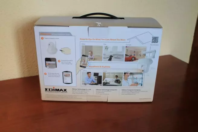 Edimax IC-7112W: Analiżi ta 'din il-kamera IP HD 720p 25612_5