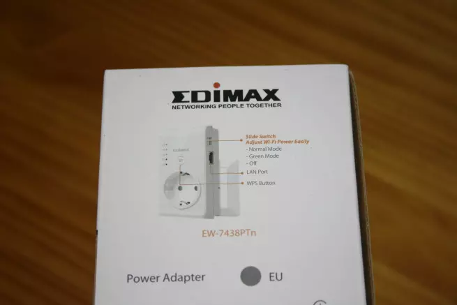 Kumanzere kwa Edimax EW-7438PTn