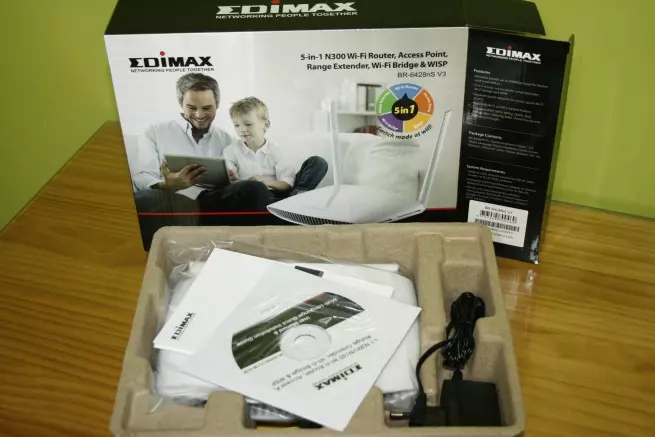 Edimax BR-6428ns V3: אַנאַליסיס פון דעם ראַוטער מיט Wi-Fi N300 25623_9