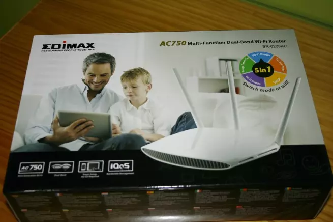 Edimax BR-6208AC: Analiz de routeur sa a ak Wi-Fi AC750 25624_12