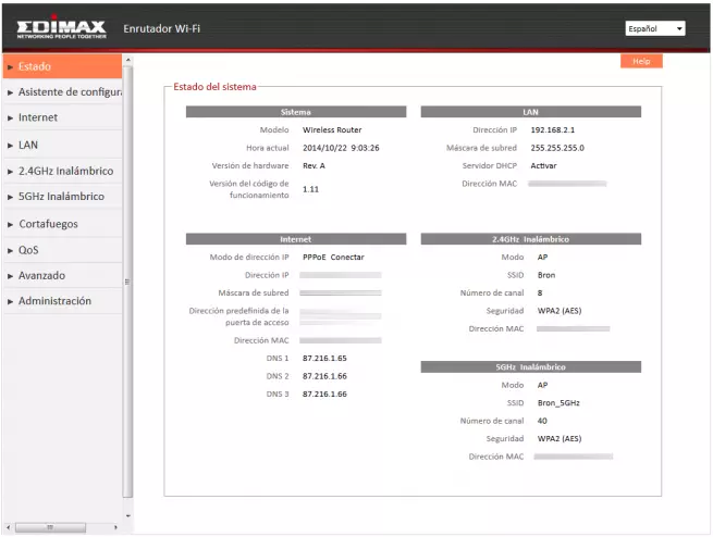 Edimax BR-6208AC: A router elemzése Wi-Fi AC750-el 25624_86