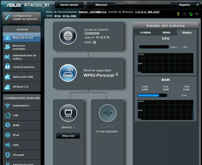 ASUS RT-AC52U B1: Analysis of this dual band AC750 and Gigabit router 25629_53