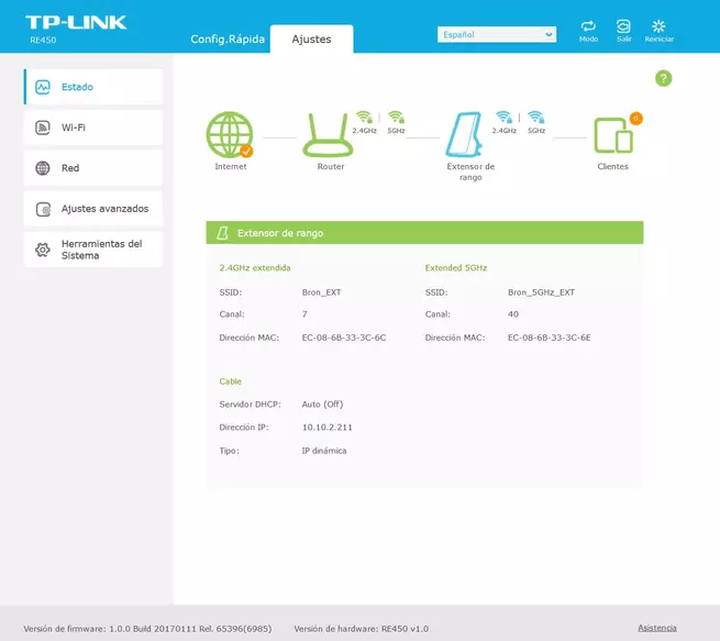 TP-Link RE450: Dadansoddiad o'r ailadroddydd band deuol hwn gyda Wi-Fi AC1750 25631_32