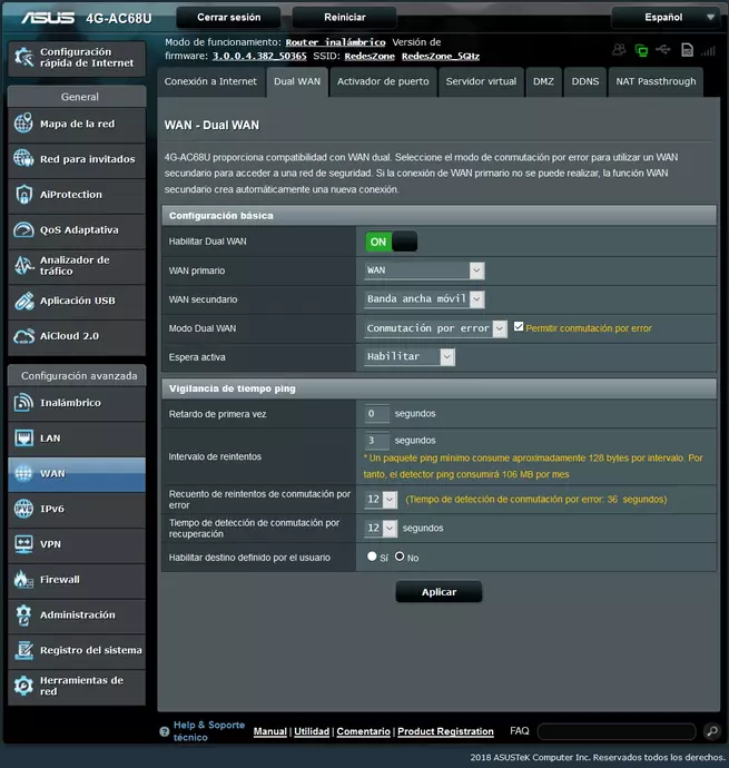 ASUS 4G-AC68U : Analyse de ce routeur 4G, Gigabit et avec Wi-Fi AC1900 25682_58