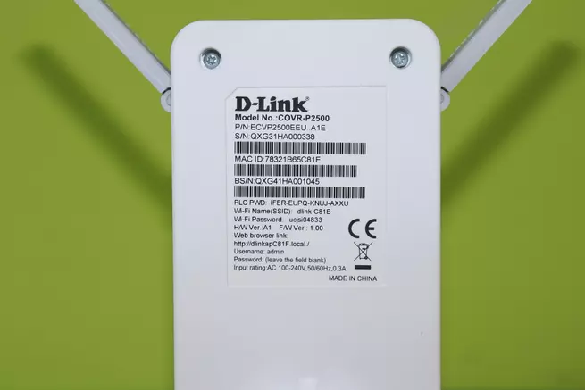 Bi daneya Wi-Fi ve çîp bike û bigihîje pêbaweriyên D-Link COVR-P2502