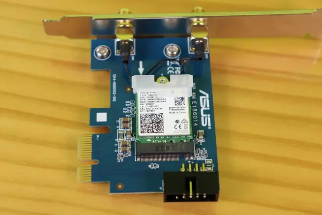 Qerta Wi-Fi bi chipset Intel di ASUS PCE-AC58BT de