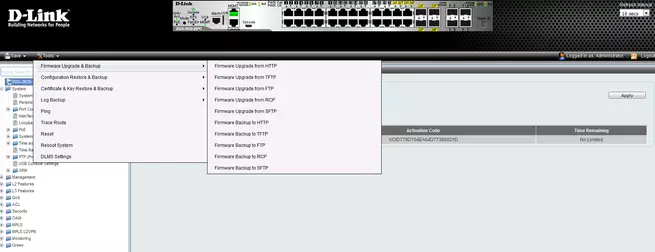 D-Link DGS-3630-28PC: Analisis sakelar ini L3 Gigabit, PoE dan SFP + 25749_43