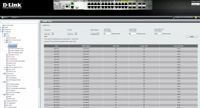 D-Link DGS-3630-28PC: Analisis sakelar ini L3 Gigabit, PoE dan SFP + 25749_52