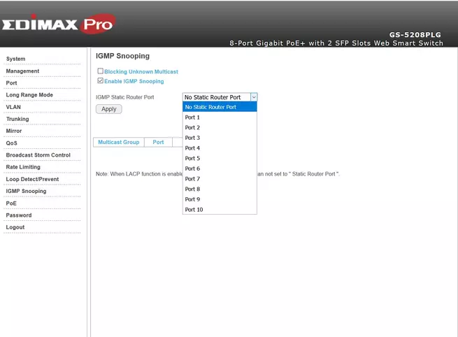 Edimax GS-5208PLG: Review saka ngalih Gigabit iki karo PoE + lan SFP 25763_42