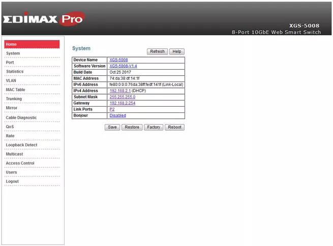 Edimax XGS-5008: Kuwunika kwa switch iyi yoyendetsedwa ndi 10Gigabit Ethernet 25766_36