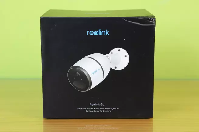 Szczegóły przodu obudowy kamery IP Reolink Go