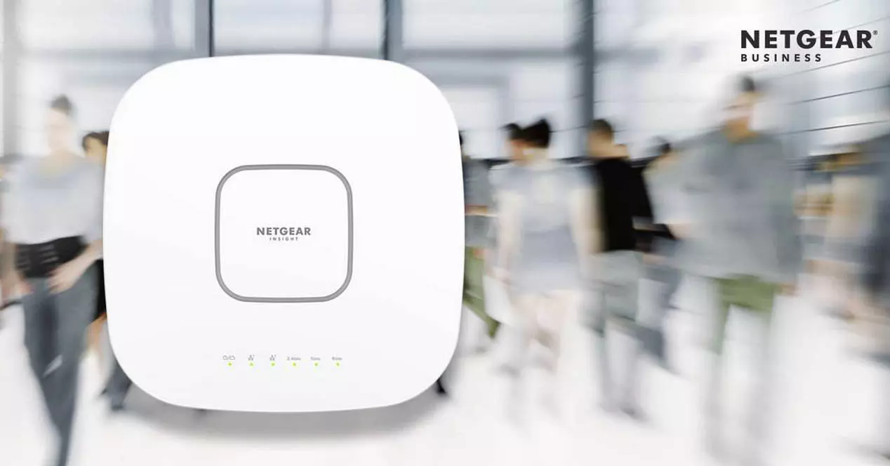 Den éischte professionnelle Zougangspunkt mat Wi-Fi 6E ass dësen NETGEAR