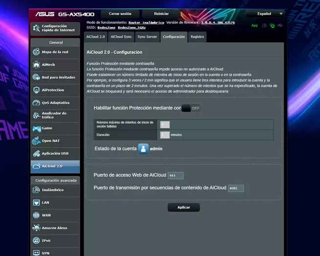 ASUS ROG STRIX GS-AX5400: WiFi 6 및 기가비트 게임 라우터 검토 301_103