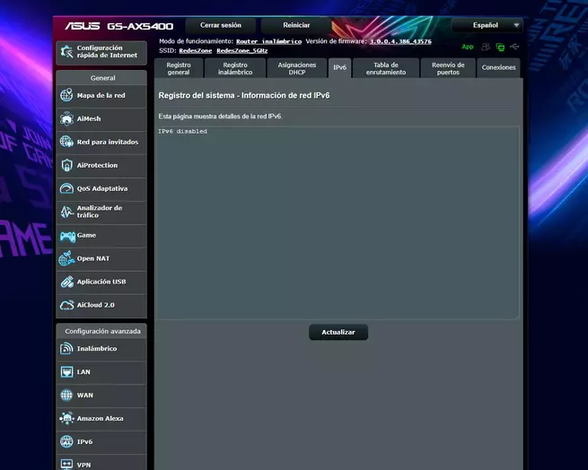 ASUS ROG STRIX GS-AX5400: WiFi 6 og Gigabit leikjabeini endurskoðun 301_150