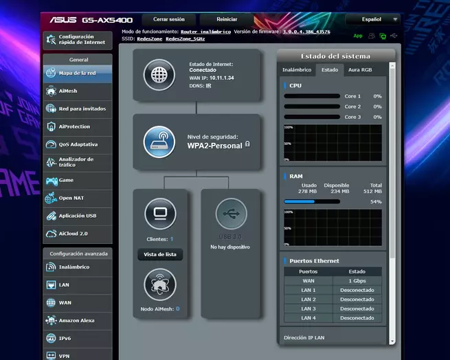 ASUS ROG STRIX GS-AX5400: WiFi 6 sy Gigabit gaming router review 301_67