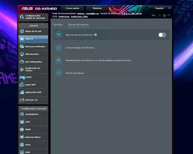 ASUS ROG STRIX GS-AX5400: WiFi 6 og Gigabit leikjabeini endurskoðun 301_73