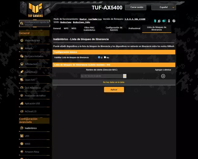 ASUS TUF Gaming TUF-AX5400: WiFi 6 og Gigabit leikjabeini endurskoðun 304_119