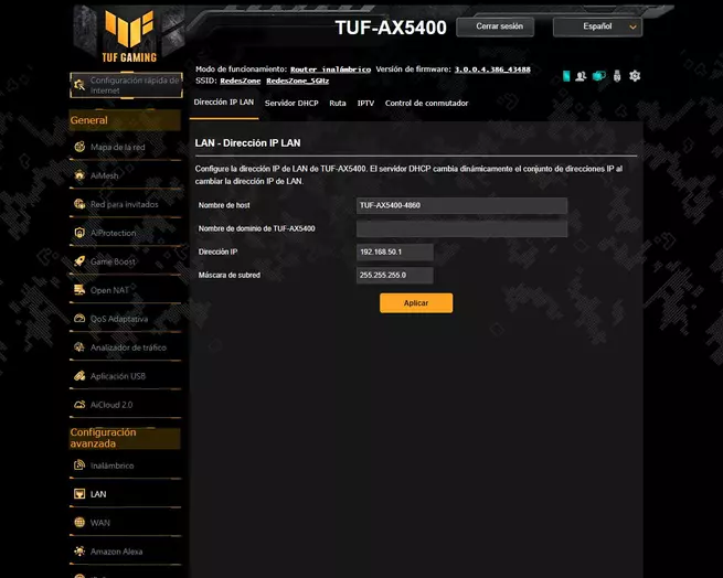 ASUS TUF Gaming TUF-AX5400: WiFi 6 və Gigabit oyun marşrutlaşdırıcısının nəzərdən keçirilməsi 304_120