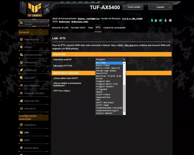 ASUS TUF Gaming TUF-AX5400: WiFi 6 va Gigabit o'yin routerini ko'rib chiqish 304_123