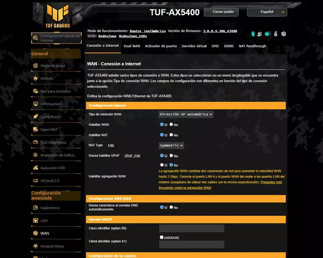 ASUS TUF Gaming TUF-AX5400: WiFi 6 va Gigabit o'yin routerini ko'rib chiqish 304_125