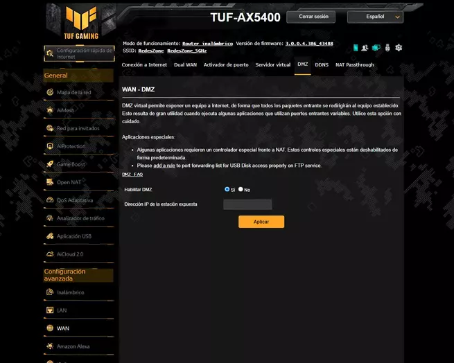 ASUS TUF Gaming TUF-AX5400: WiFi 6 және Gigabit ойын маршрутизаторына шолу 304_131