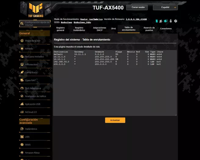 ASUS TUF Gaming TUF-AX5400: WiFi 6 və Gigabit oyun marşrutlaşdırıcısının nəzərdən keçirilməsi 304_158