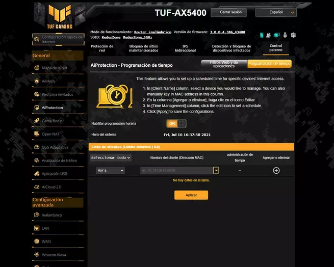 ASUS TUF Gaming TUF-AX5400: Vekolîna routerê lîstika WiFi 6 û Gigabit 304_85