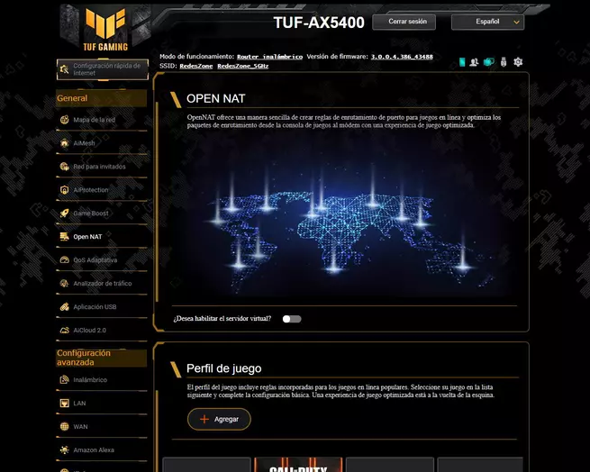 ASUS TUF Gaming TUF-AX5400: recenzia WiFi 6 a gigabitového herného routera 304_87