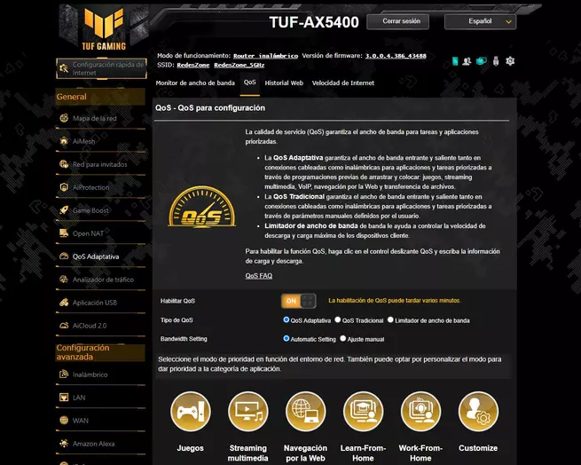 ASUS TUF Gaming TUF-AX5400: recenzia WiFi 6 a gigabitového herného routera 304_92