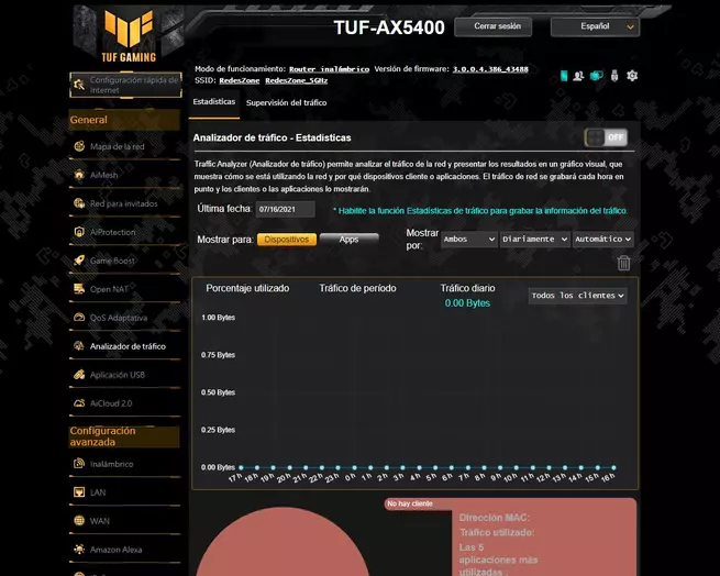 ASUS TUF Gaming TUF-AX5400: WiFi 6 va Gigabit o'yin routerini ko'rib chiqish 304_97