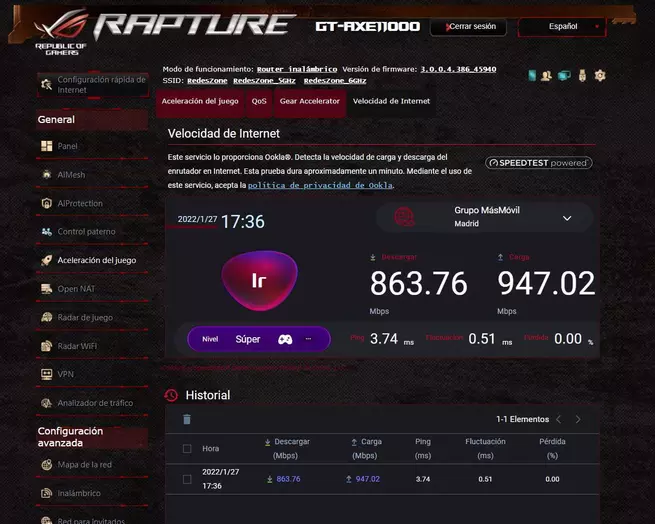 ASUS ROG Rapture GT-AXE11000: Greining á þessum Wi-Fi 6E beini 310_120