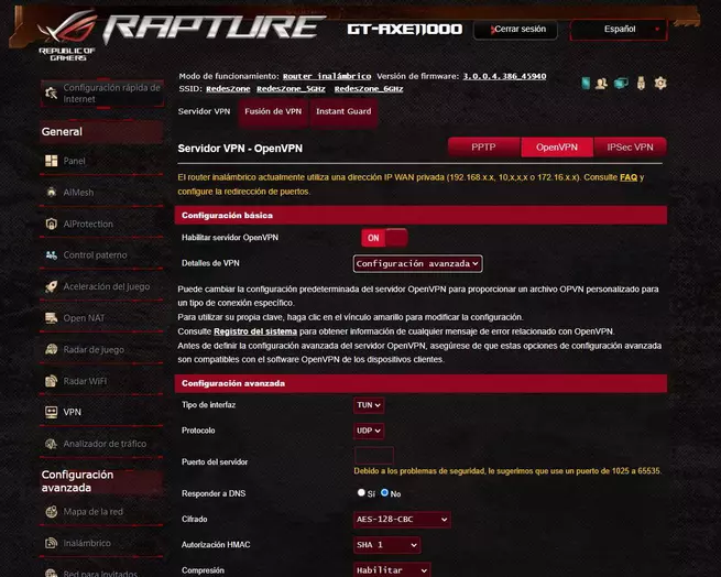 ASUS ROG Rapture GT-AXE11000: Анализ на този Wi-Fi 6E рутер 310_132