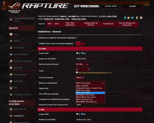 ASUS ROG Rapture GT-AXE11000: šī Wi-Fi 6E maršrutētāja analīze 310_155