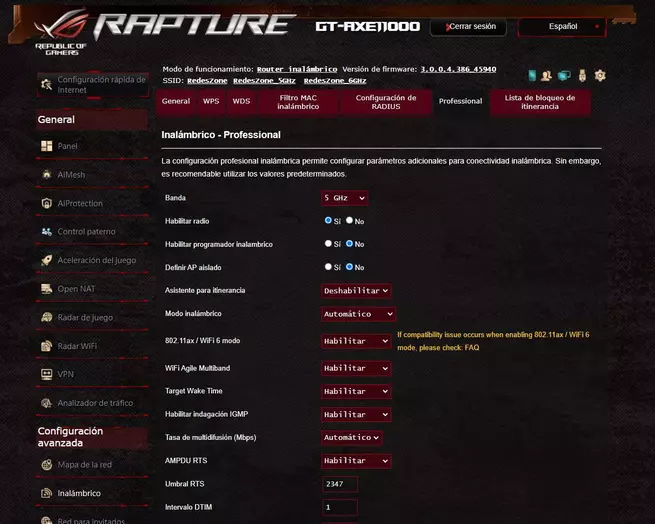 ASUS ROG Rapture GT-AXE11000: Analisi di questo router Wi-Fi 6E 310_168