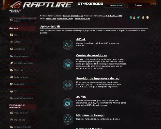 ASUS ROG Rapture GT-AXE11000: بۇ Wi-Fi 6E روتېرنىڭ ئانالىزى 310_189