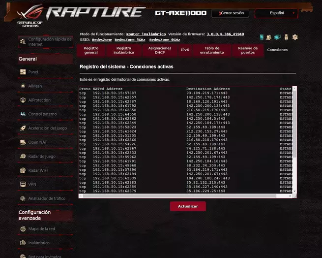 ASUS ROG Rapture GT-AXE11000: Analisi di questo router Wi-Fi 6E 310_224