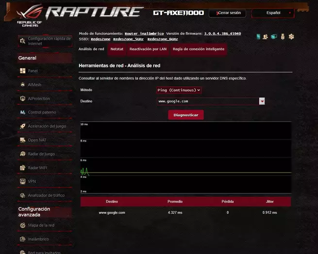 ASUS ROG Rapture GT-AXE11000: Analîza vê routerê Wi-Fi 6E 310_226